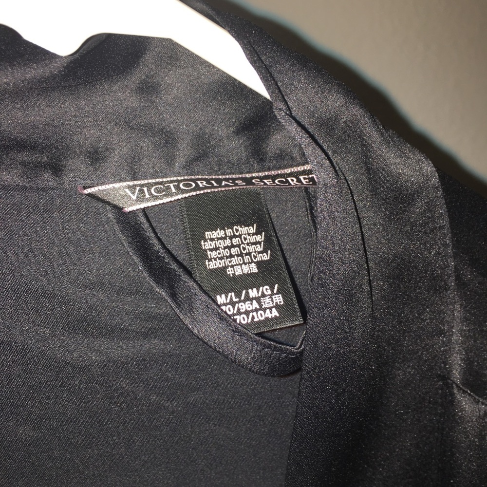 Victoria’s Secret Black Lace Robe - Gem